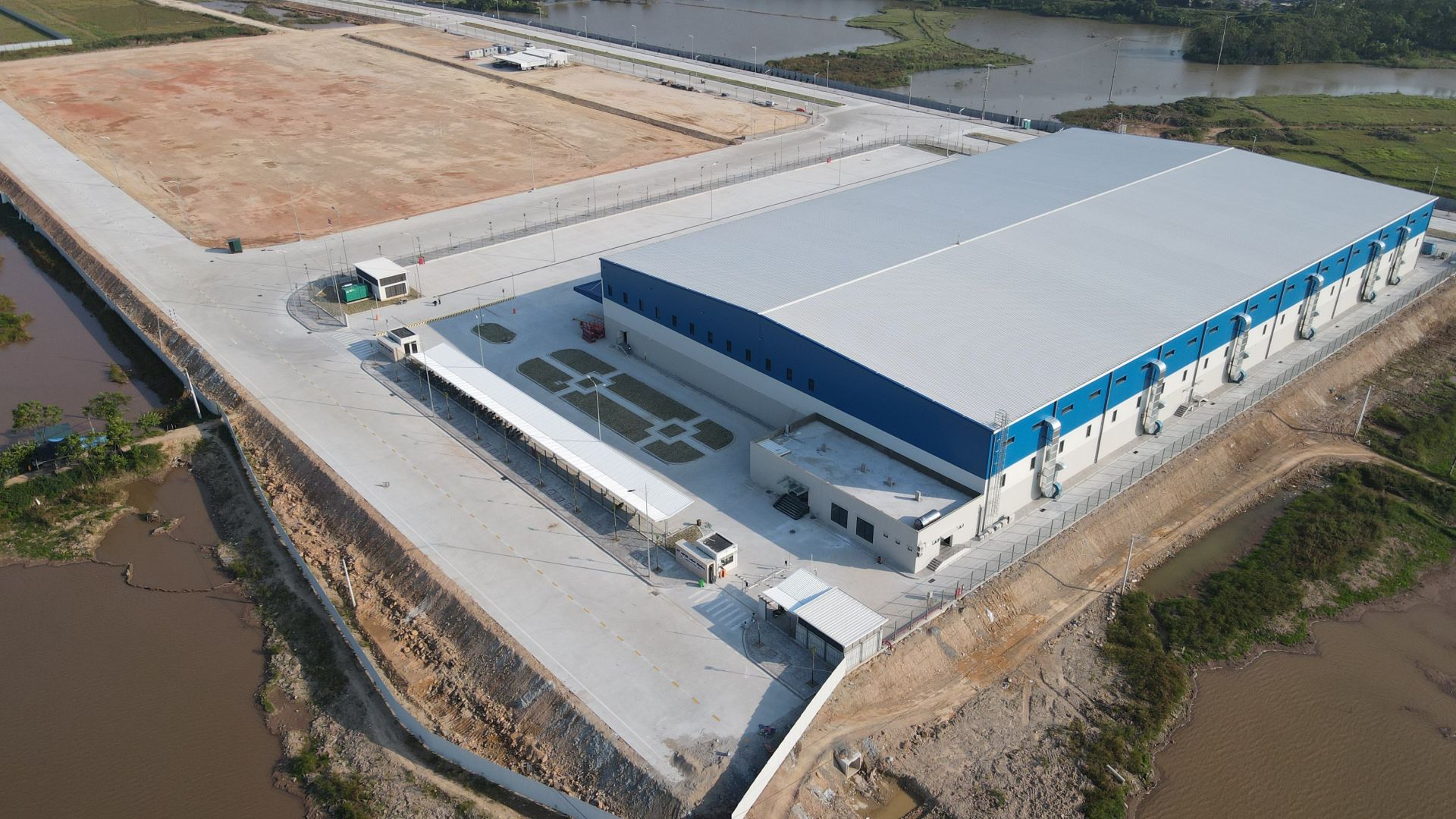 Cận cảnh Trung tâm logistics lớn nhất miền Bắc - ICD Vĩnh Phúc trước ...
