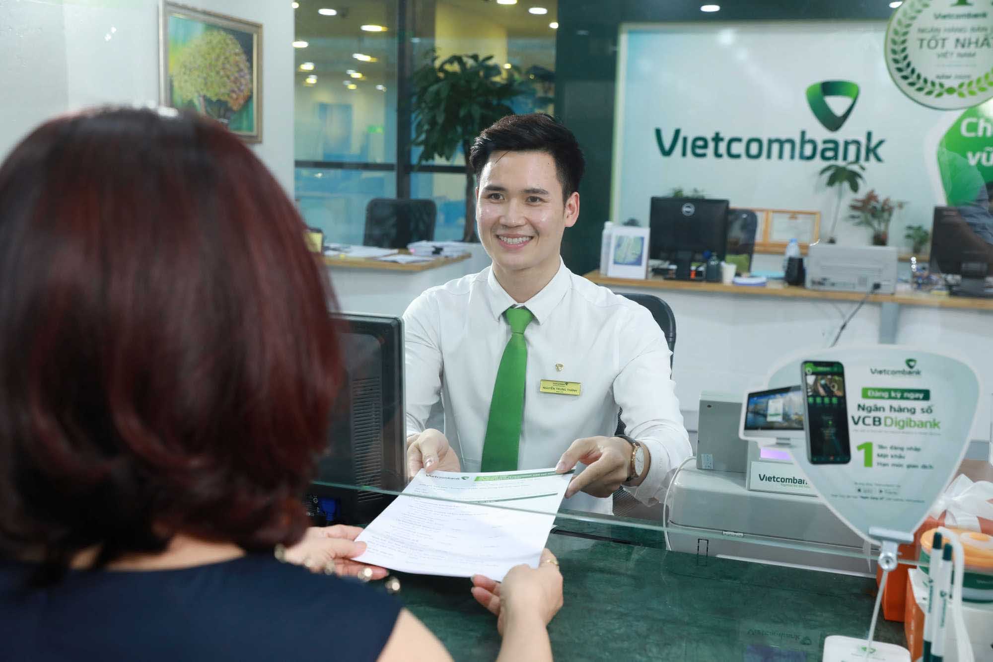 Vietcombank chuyển địa điểm hoạt động của 4 phòng giao dịch