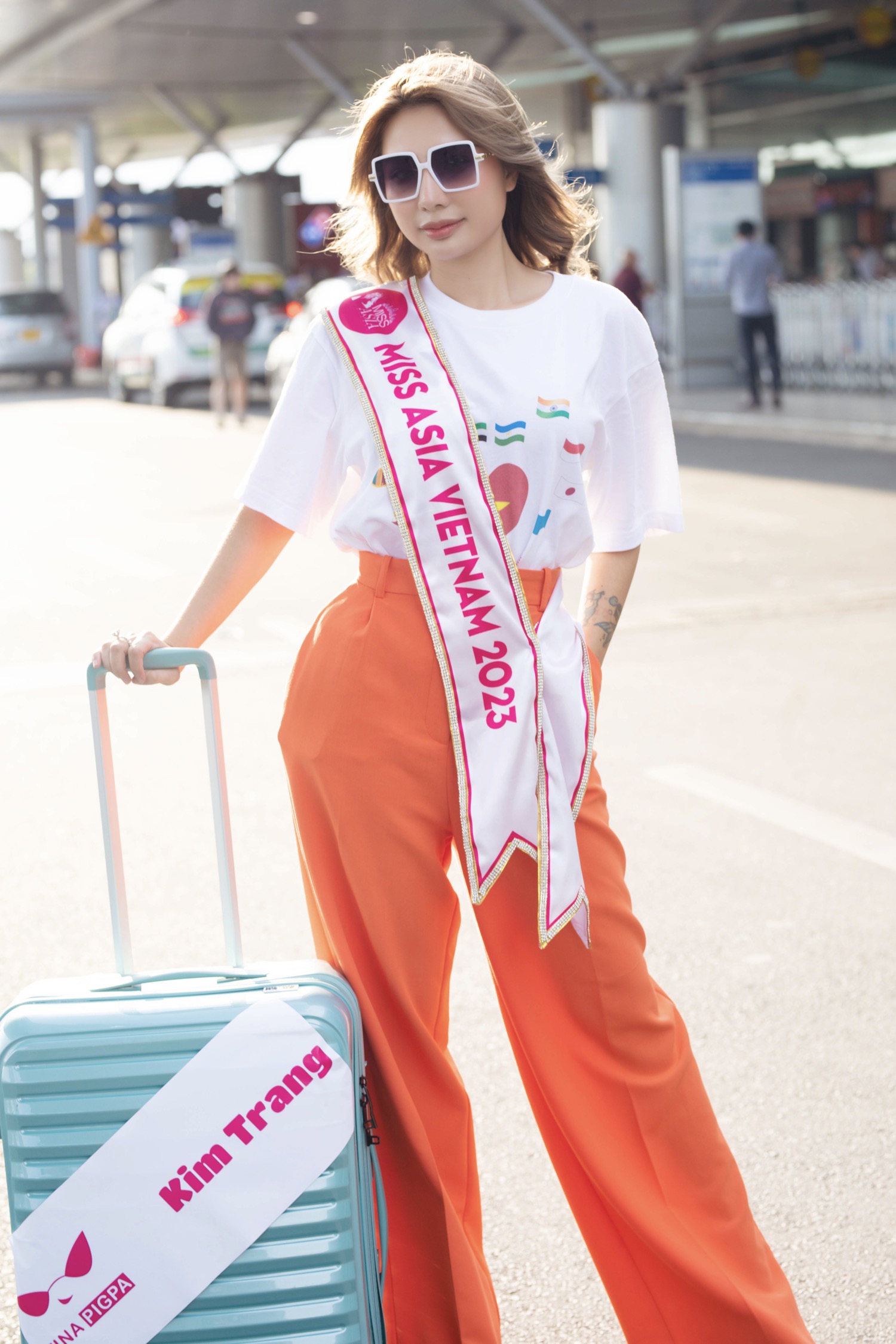 Kim Trang chính thức lên đường chinh phục vương miện Miss Asia 2023